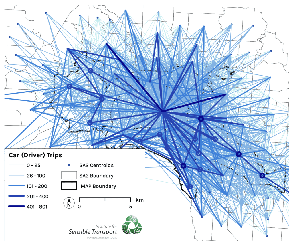 Bicycle network Model – Inner Melbourne – Sensible Transport